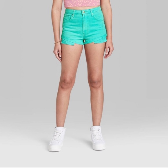 wild fable | Shorts | Womens Superhigh Rise Cheeky Jeanshorts Wild ...